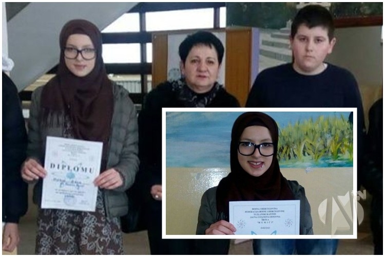 Kantonalno takmičenje iz hemije: Azra Mešić osvojila prvo mjesto ...