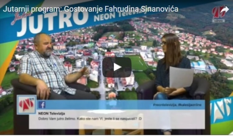 VIDEO/Fahrudin Sinanovic za TV NEON: Josip Pejaković je čovjek institucija, odličan glumac ...