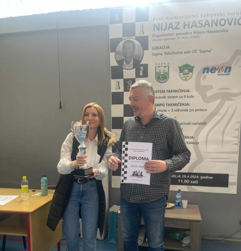 U Sapni održan Prvi memorijani šahovski turnir “Nijaz Hasanović ...